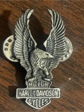 Harley-Davidson | Accessories | Harleydavidson Silver Eagle Shield Pin ...